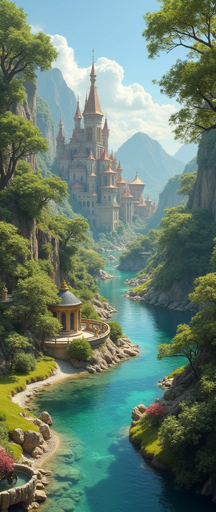 Full of rivers meandering through its markets, palaces and pavilions ...