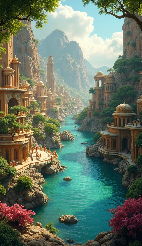 Jannah is full of rivers meandering through its markets, palaces and ...