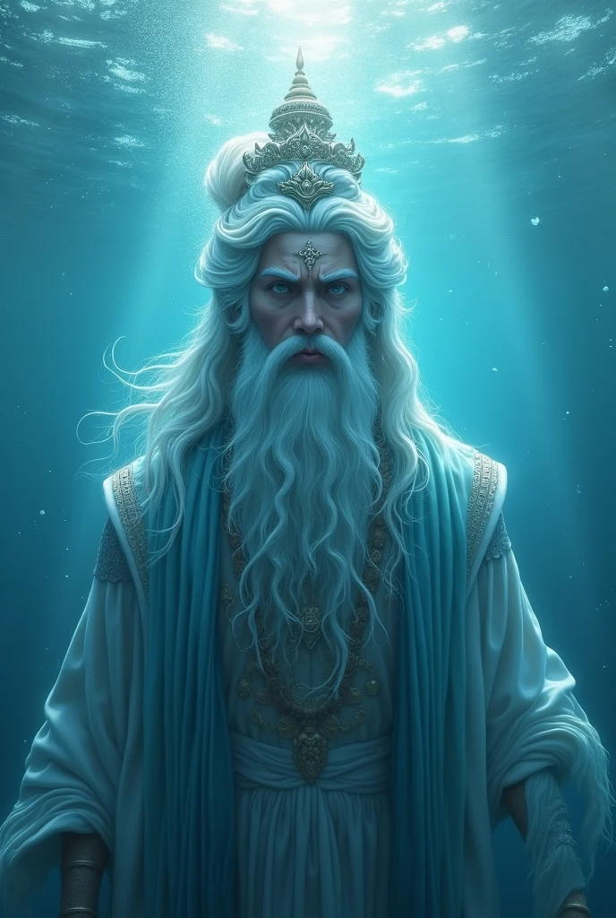 LOrd Bisnu photo In the sea in blue colour - SeaArt AI