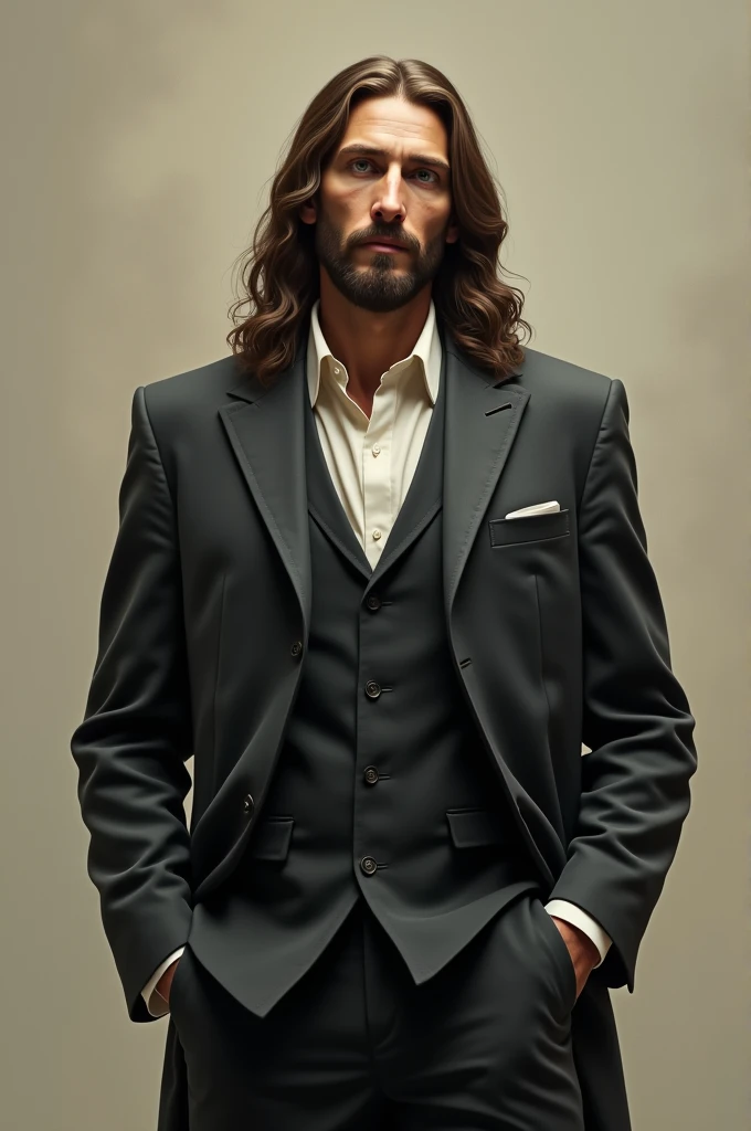 Generate a image of Jesus wearing formal suit - SeaArt AI