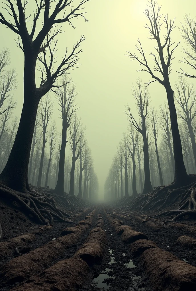 Deforestation images for my assignment 3d images - SeaArt AI