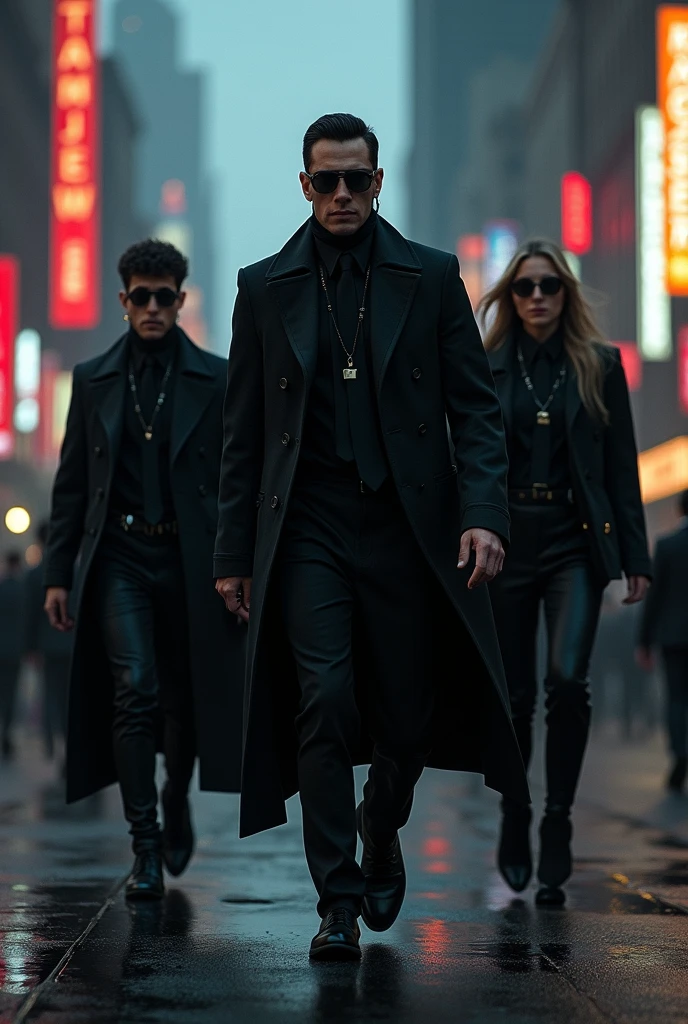 Men in black - SeaArt AI