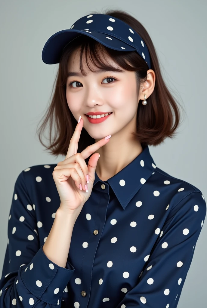 High-quality 8K image of a beautiful Korean woman with a sharp focus ...