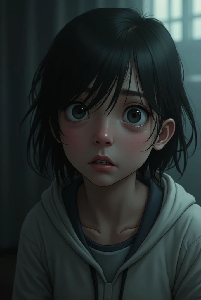 Simi (stuttering): "What... what is going on?" - SeaArt AI