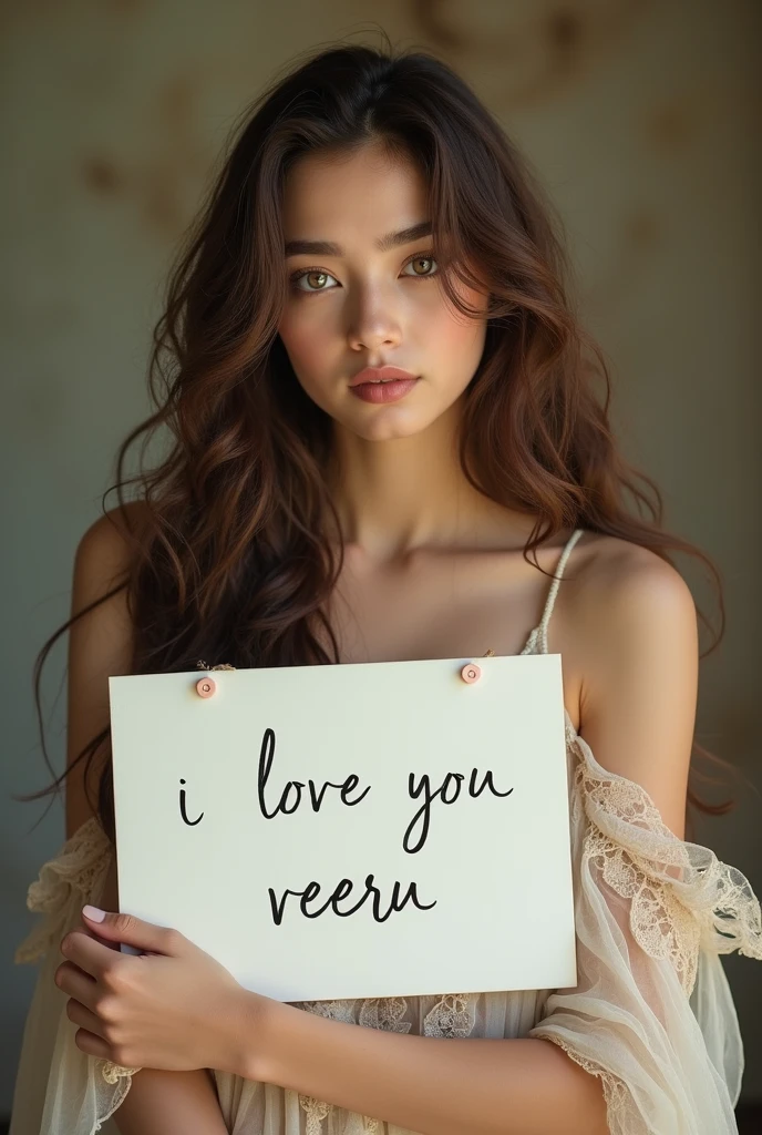 Beautiful girl with aas, puchi wavy long hair, bohemian bethaut any dress - SeaArt AI