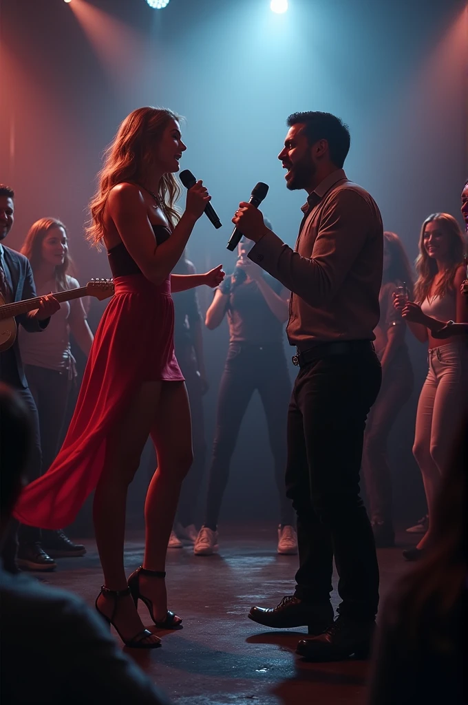 About the singing game style domineering - SeaArt AI