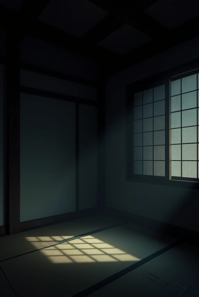 4. Dark Japanese-style Room Prompt: "One corner of the Japanese - SeaArt AI