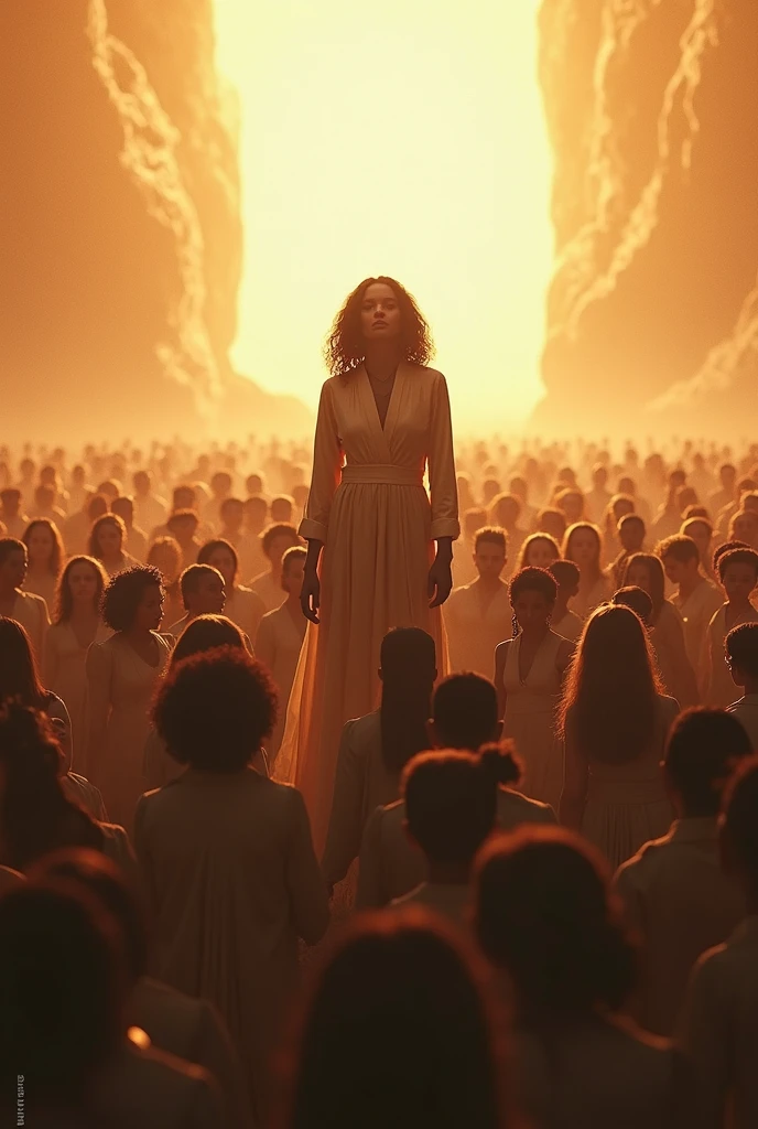 "Create an image that represents LORDE's legacy. He must be in a field ...