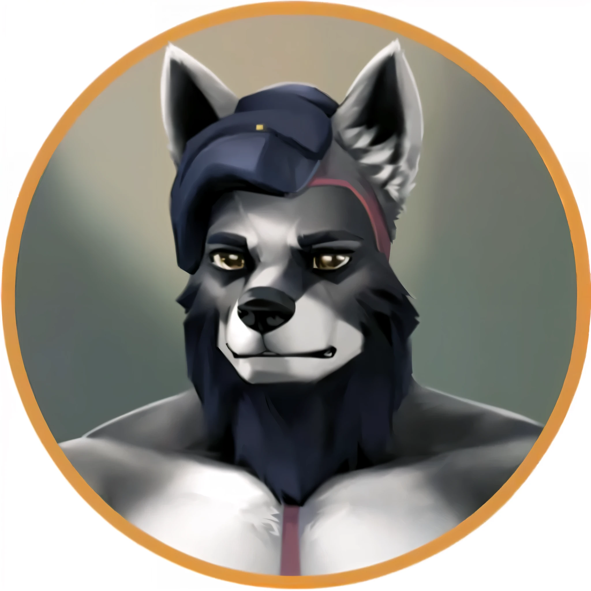 A close up of a person wearing a hat and a dog - SeaArt AI