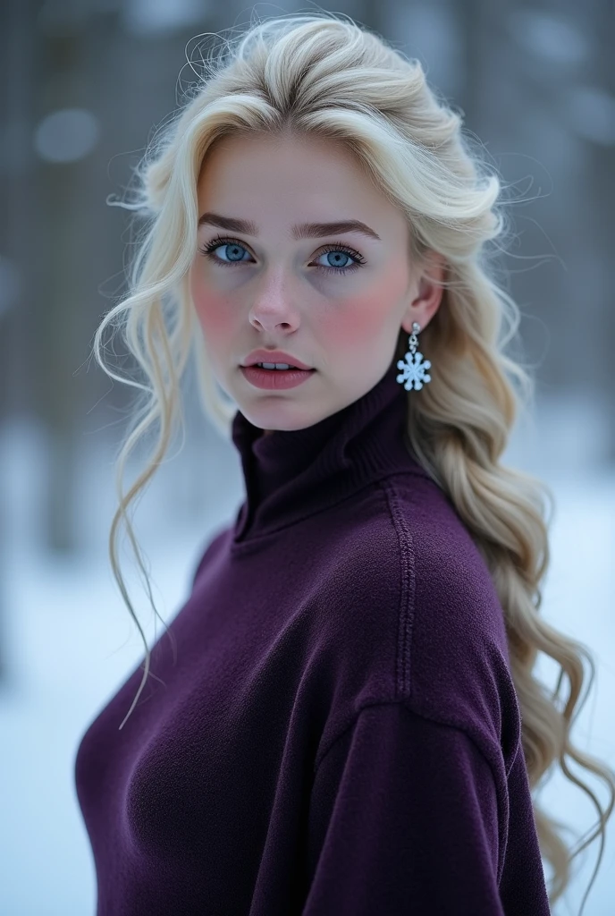 Australian woman and she looks a liitle nit like Elsa She is wearing a ...