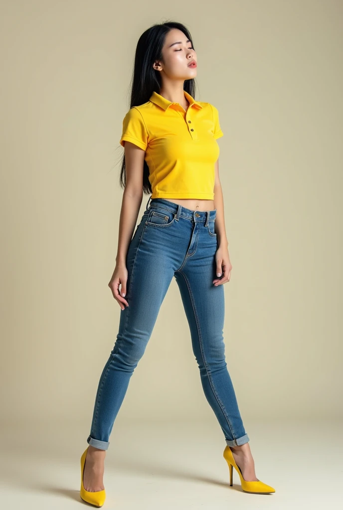 Bergaya photography,beautiful korean women,black hair,ideal body ...