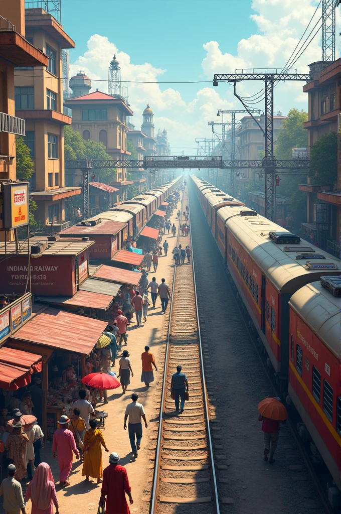 Indian railway zone 24 - SeaArt AI