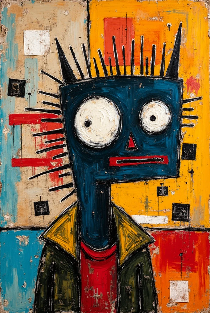 Create a very simple drawing that anyone can draw inspired by the works ...