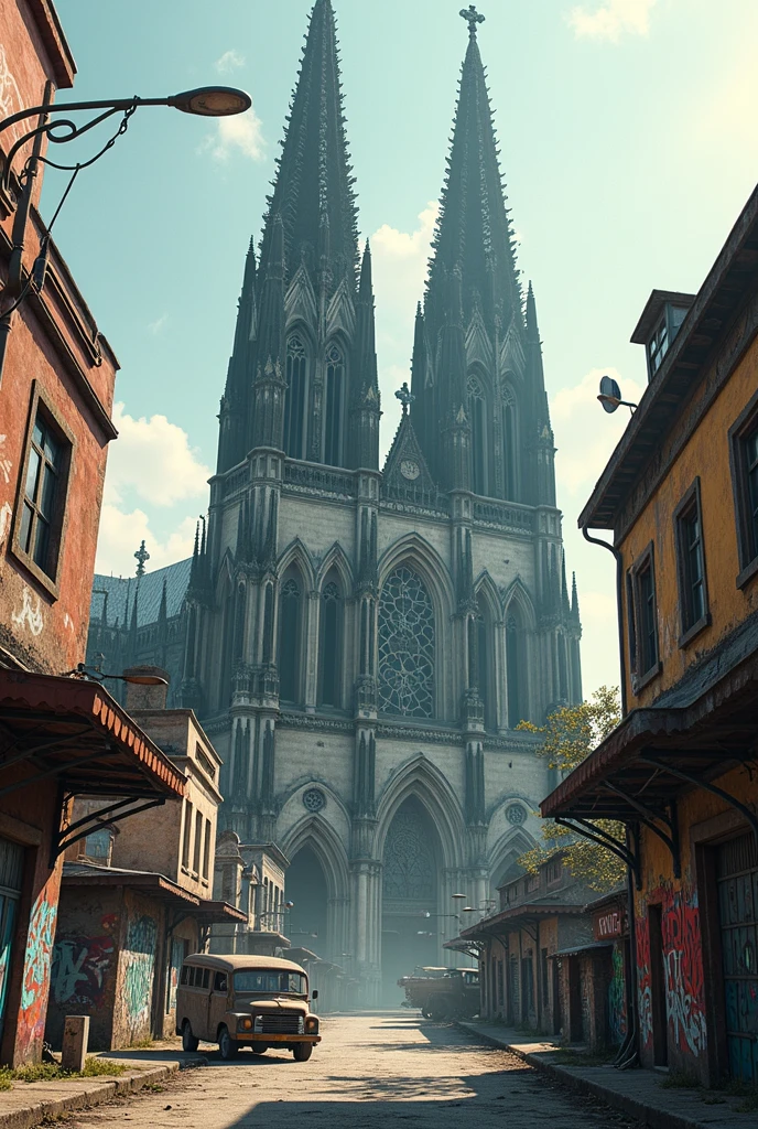 Cologne, Dom, Compton, American ghetto style, hd - SeaArt AI