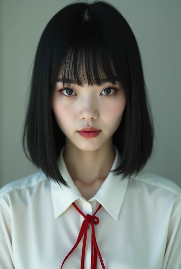 Realistic woman 1 body facing forward face firm beautiful mysterious ...