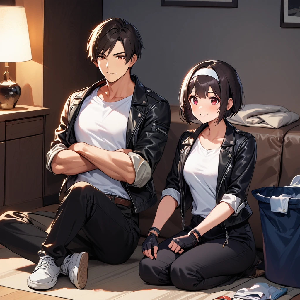 Masterpiece, Super Hi-Res, Perfect Anatomy, (Fidelity: 1.4), smiling ...