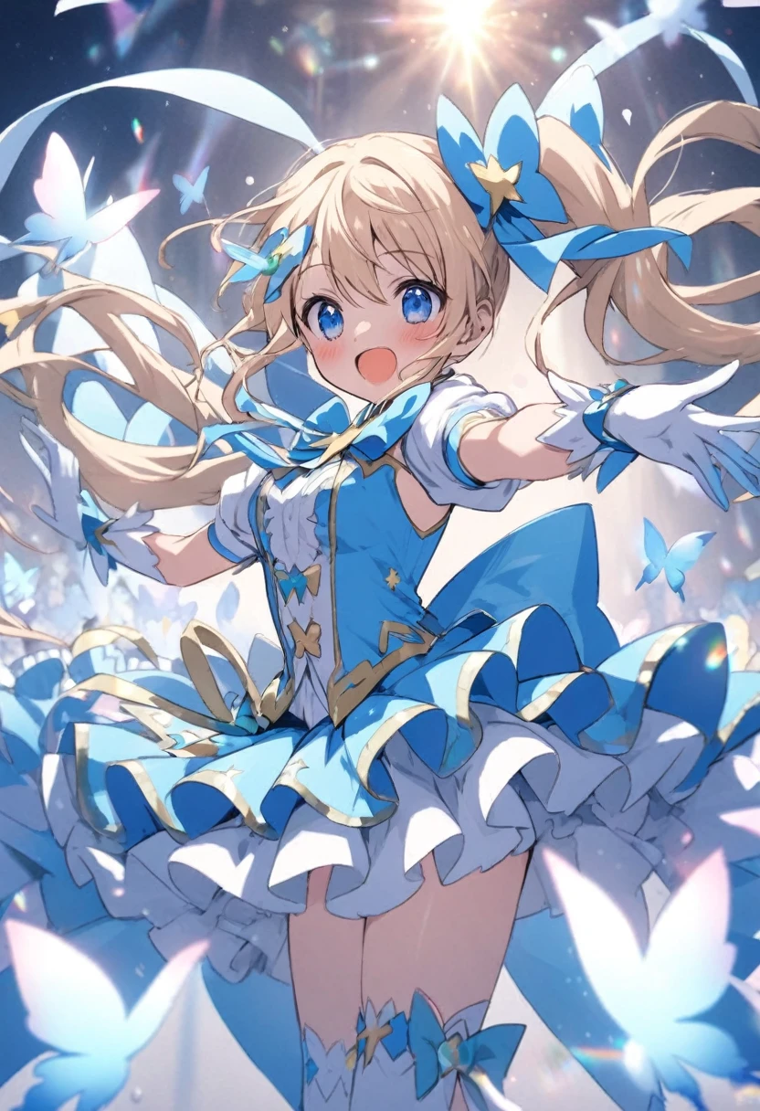 (Magical Girl 1:1.5)、Blue Magical Girl、(Side Ponytail)、Ruffled Skirt ...