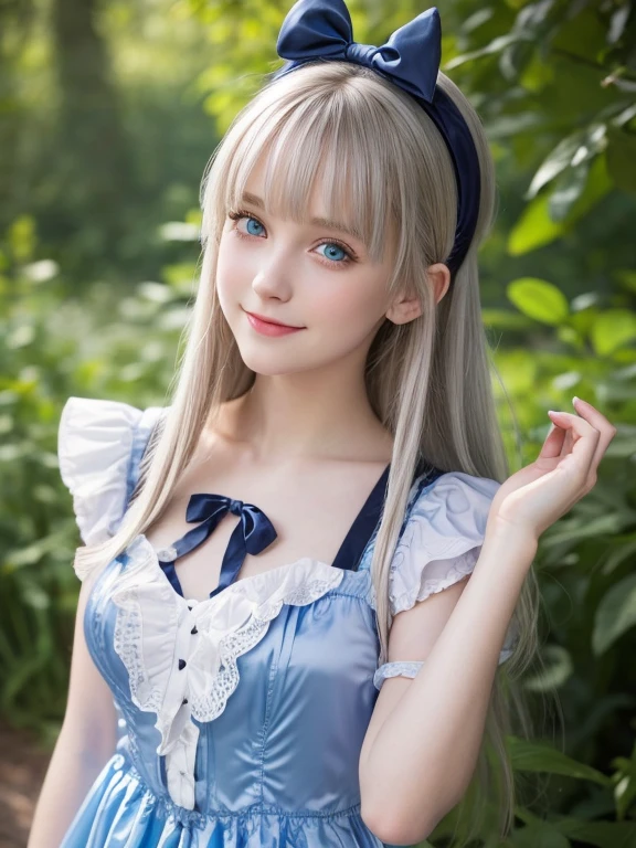 Alice's Adventures in Wonderland, highly detailed cute girl, Alice ...