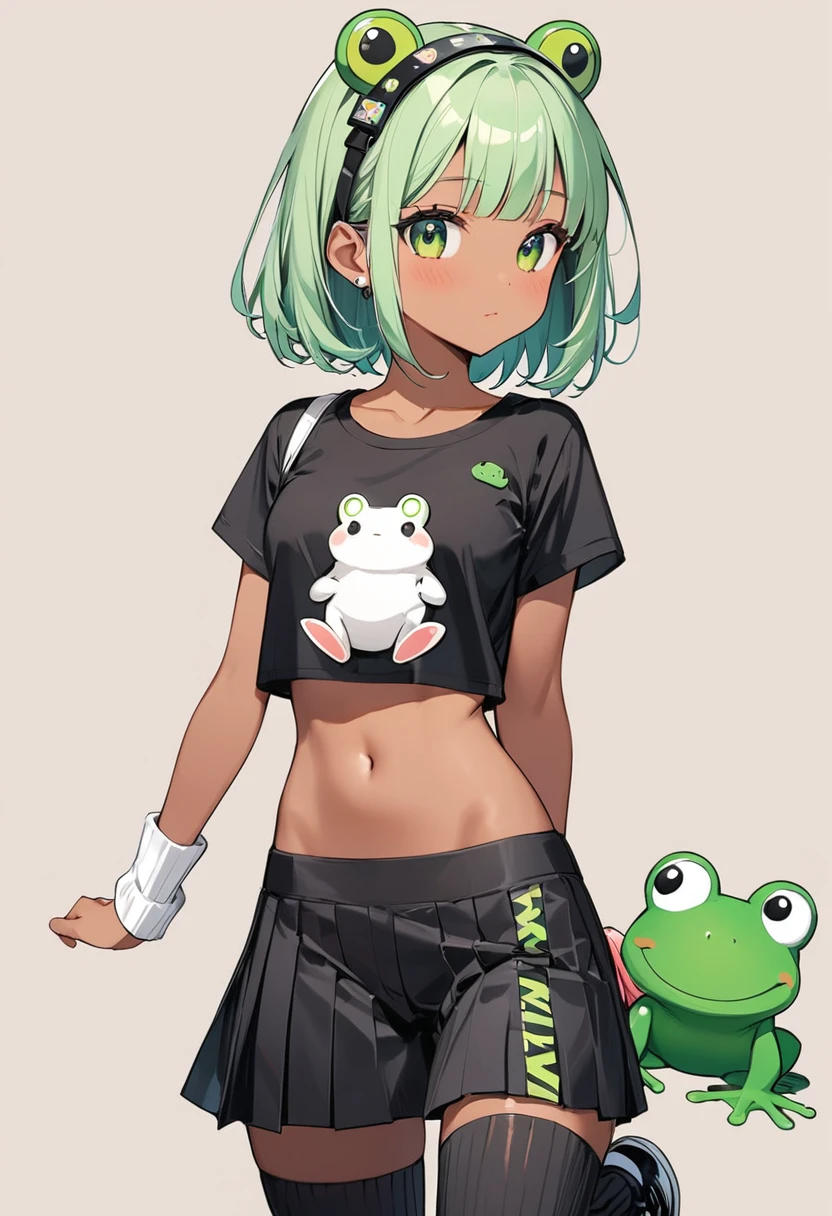 (masterpiece, best quality),Beautiful anime girl,joy, against a beige ...
