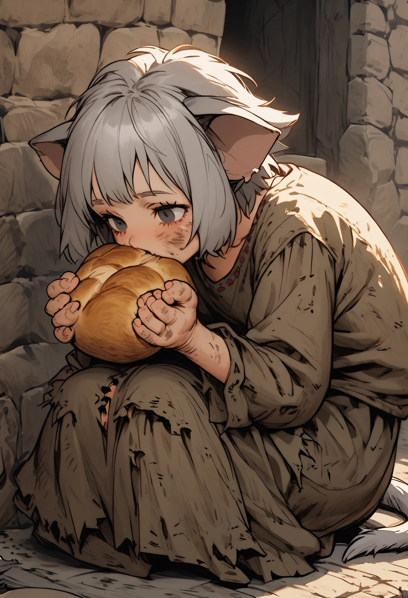 homeless rat girl