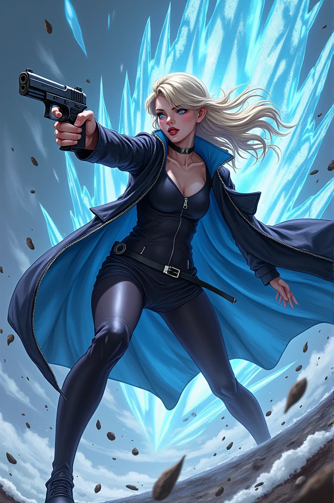 From Disney Princess Elsa In Infinity Anime Style Fight With The Gun ...