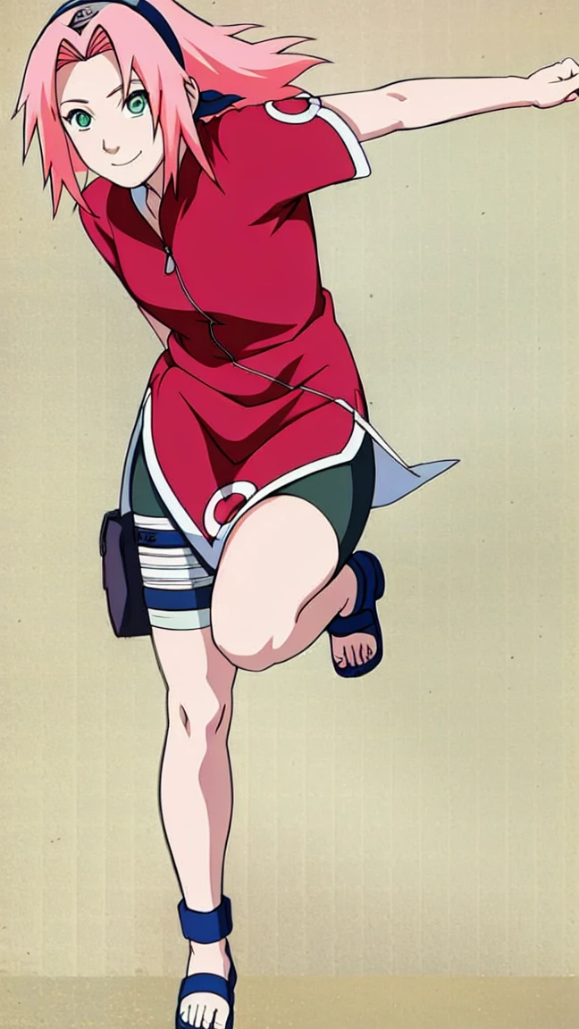Masterpiece, best quality, 1girl,haruno sakura, pink hair, long hair ...
