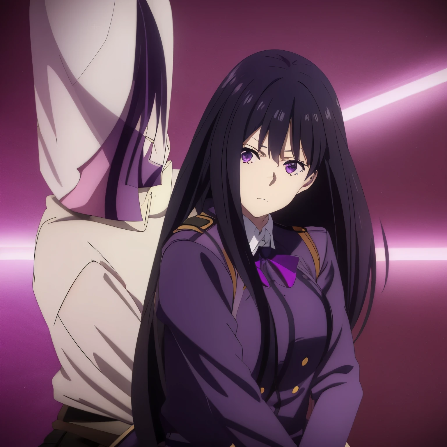 Anime image of a couple of people standing next to each other（inoue ...