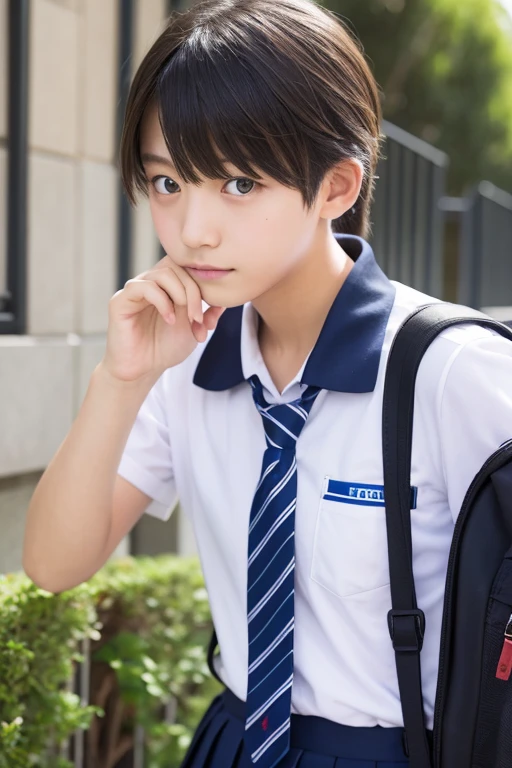 Secondary school sophomore、 - SeaArt AI