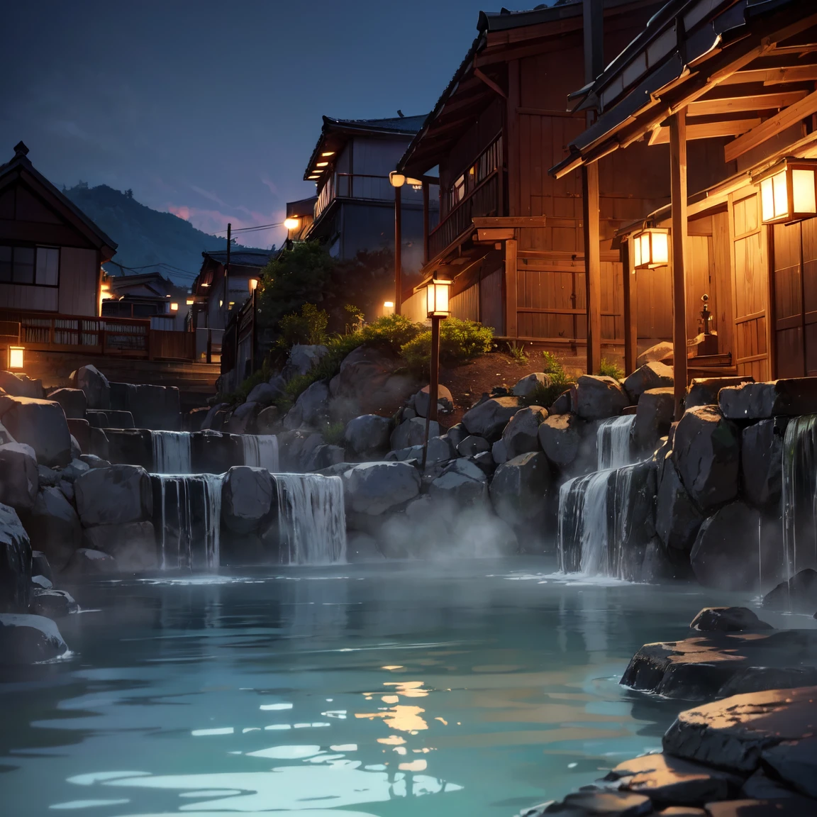 (masterpiece、Please redeem)、(Japanese Favela、Old and dirty hot spring ...