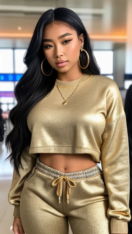 (best quality)), ((masterpiece)), (detailed), perfect face Blasian ...