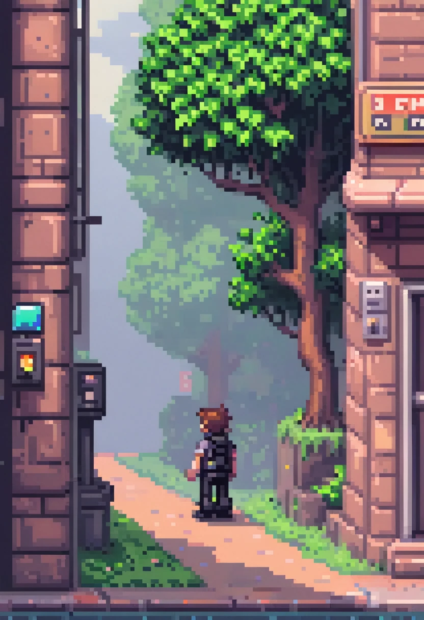 pixel art created with SeaArt AI