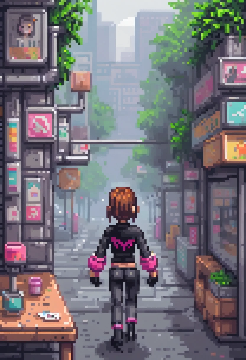 pixel art created with SeaArt AI