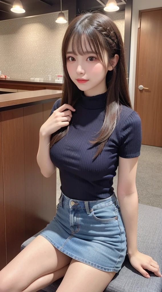 Beautiful girl, Very beautiful and detailed face, Laugh shyly - SeaArt AI