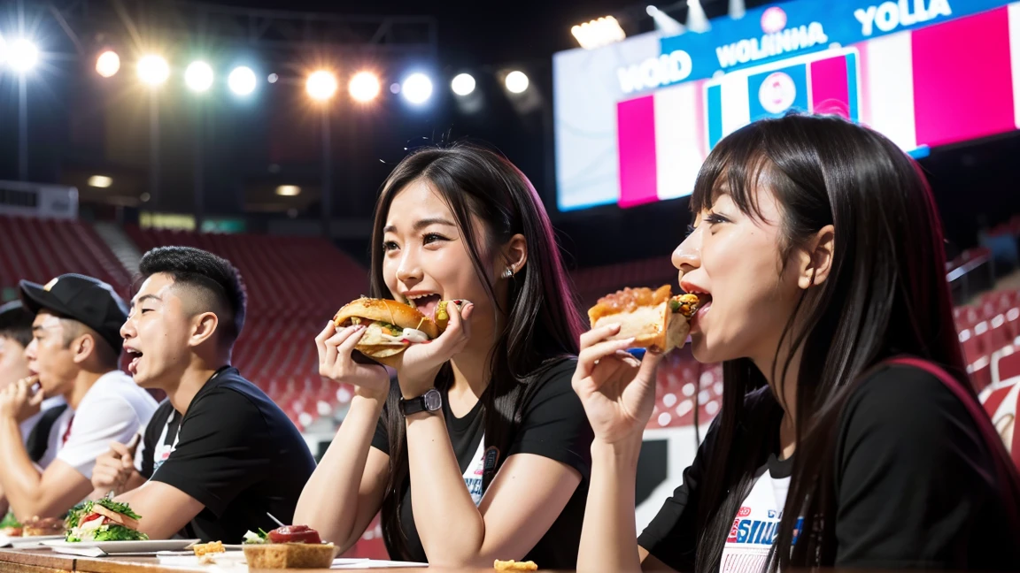 World Eating Championship、Women's Division、National Stadium、The 30 ...