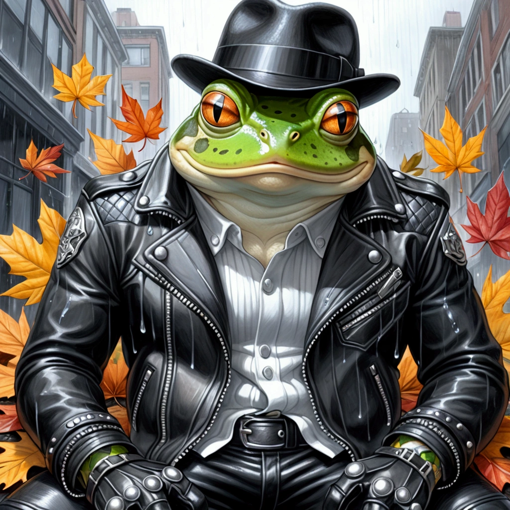 Closeup, An extremely badass anthropomorphic light blue and white ...