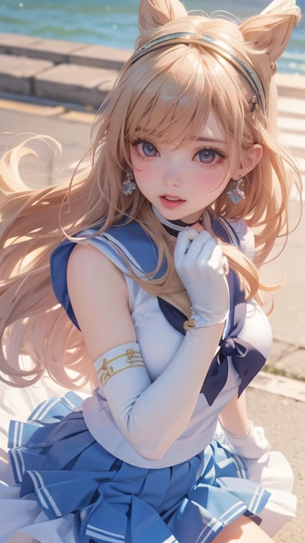 Close up, 1 female, sailor, Tsukino Usagi, (sailor chiseki uniform ...