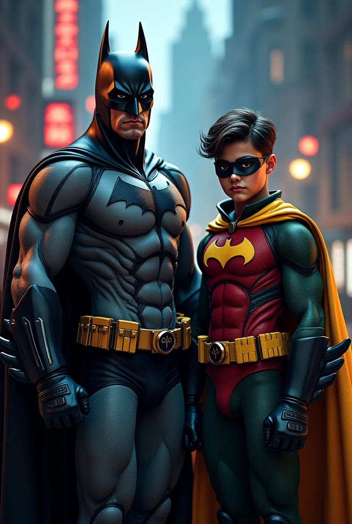 Batman e Robin - SeaArt AI
