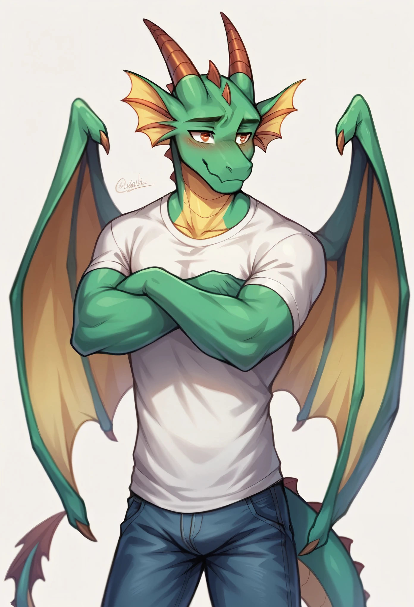 In the picture depicts a man , clothing factory that is gentle holding ...