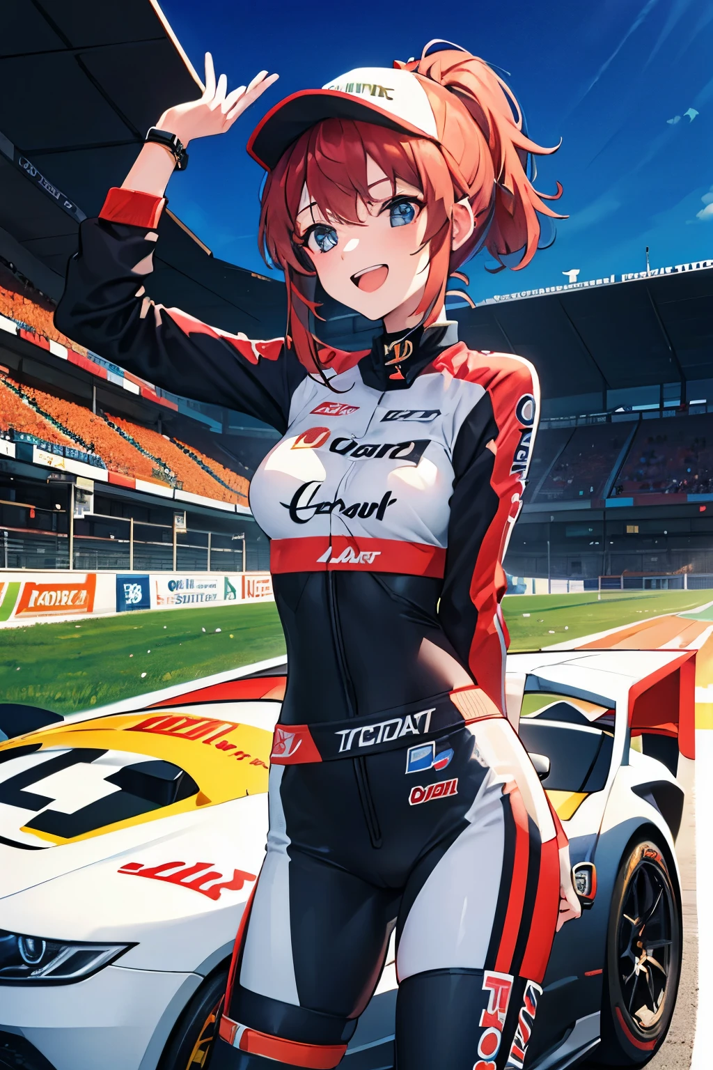 Autumn circuit Race Queen - SeaArt AI