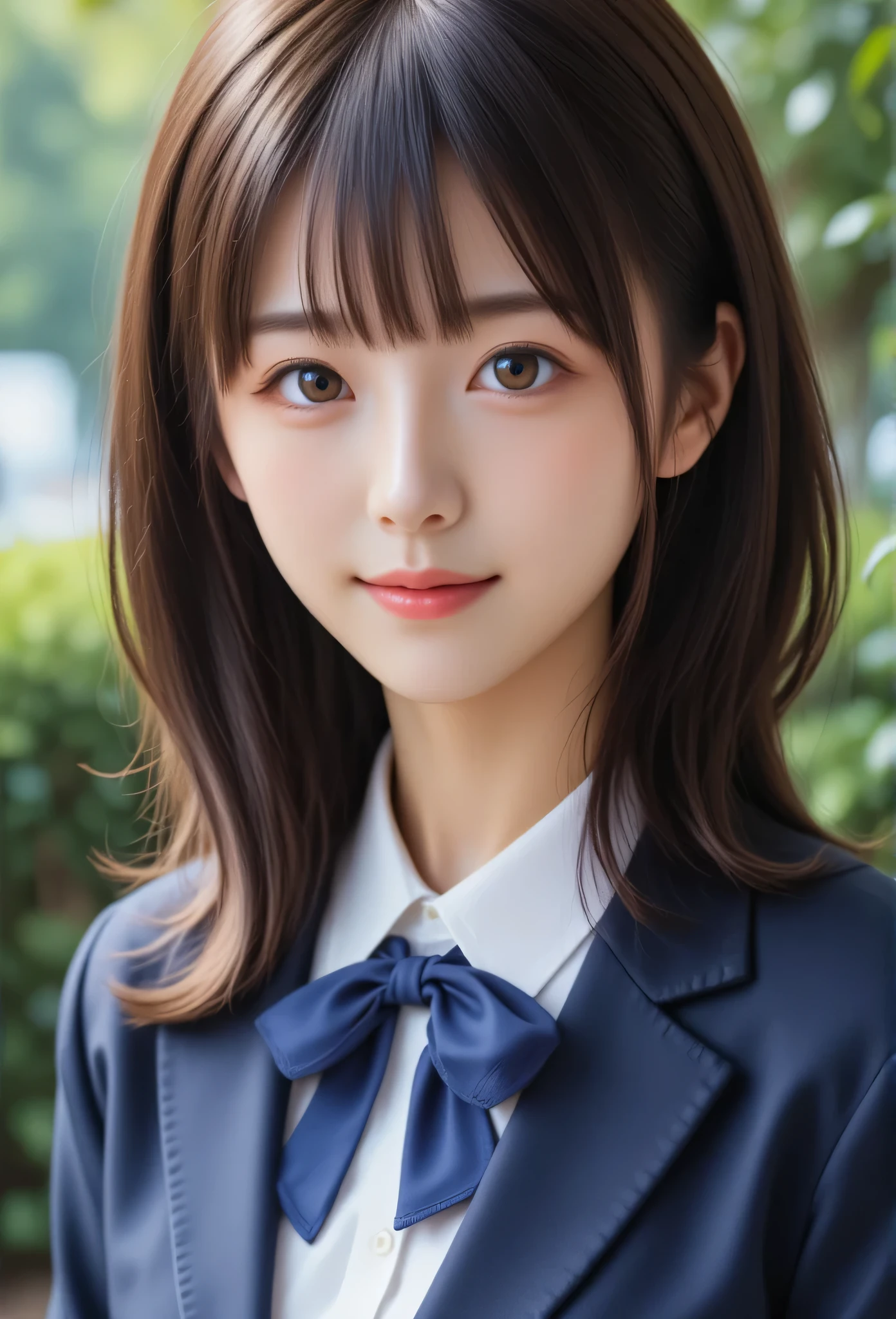 Super cute face,(sparkling clear attractive large glowing eyes - SeaArt AI