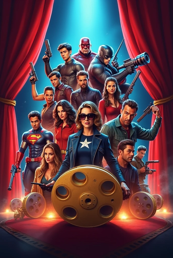 Quick movie bites poster youtube channel - SeaArt AI