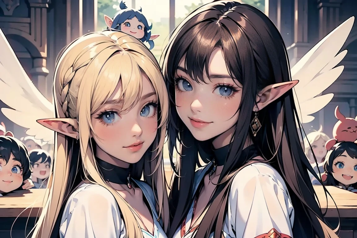 Pixar Style,Deformed character,cute, Small things, Happy laughter ...