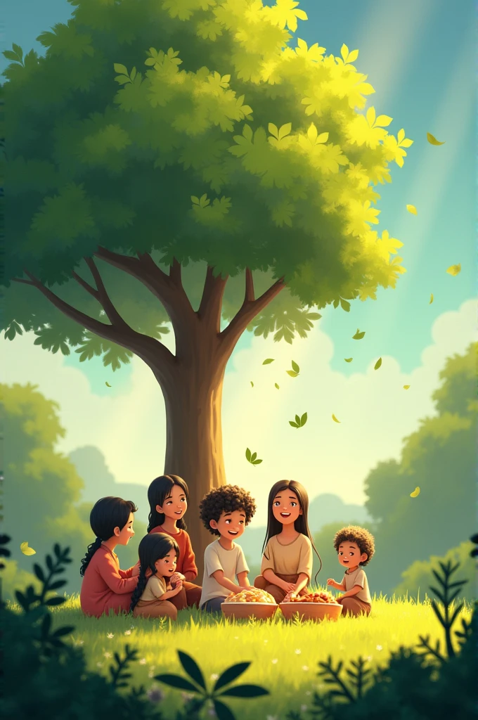 an animated image that represents the values of kindness and humility ...
