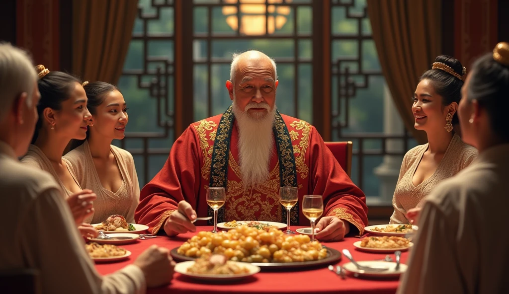 He was the most respected man in the entire East . His ren held parties ...