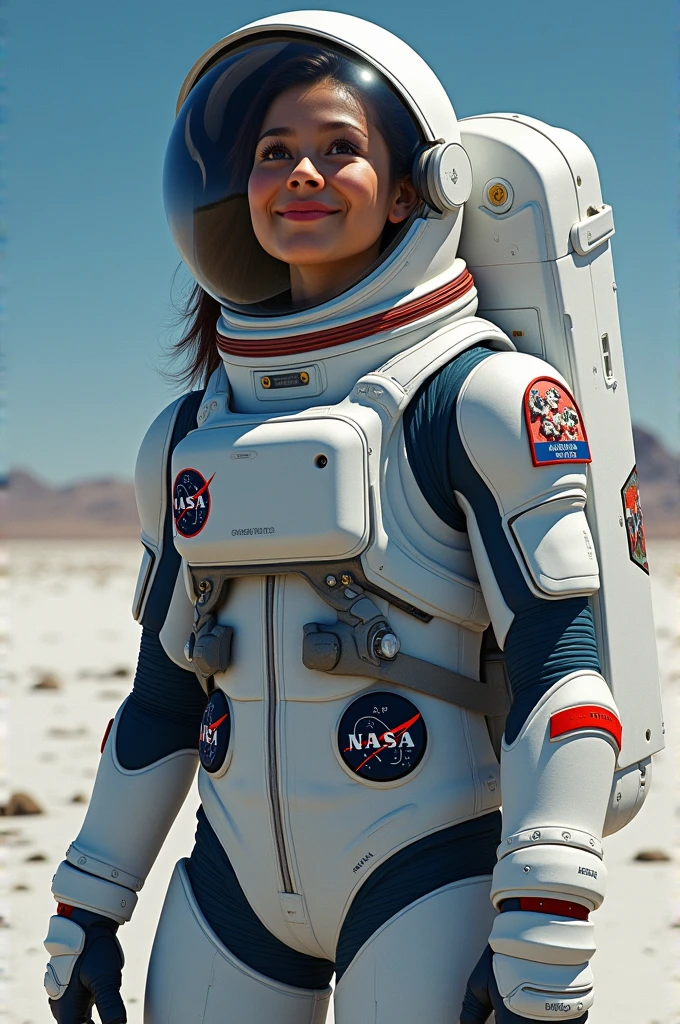 Creates an image of a human personification of NASA : Physical ...