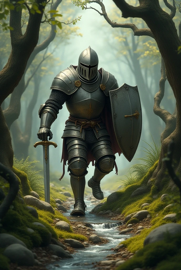 Bumbling knight - SeaArt AI