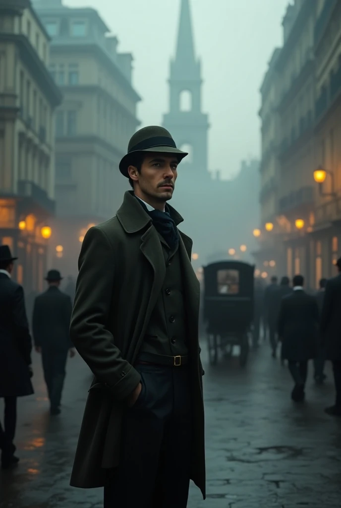 Sherlock Holmes London - SeaArt AI