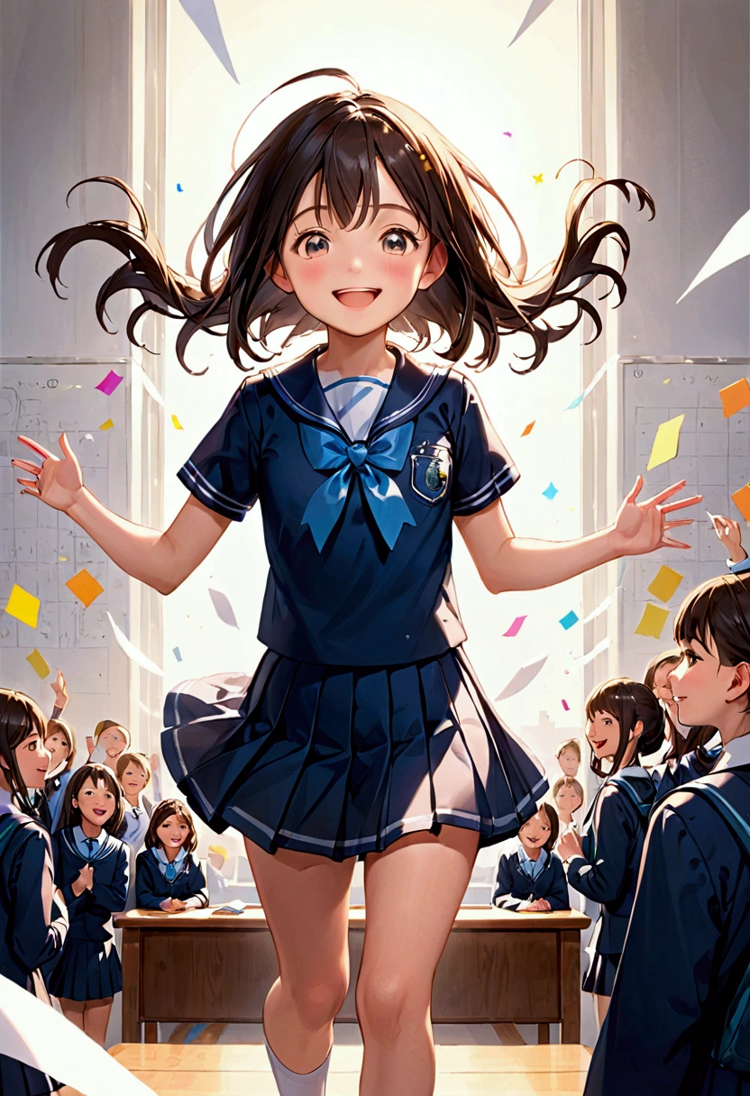 School girl - SeaArt AI