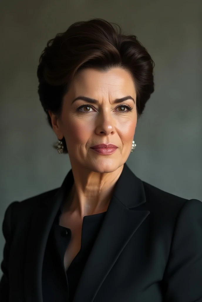 In the image we see Dilma Roussef - SeaArt AI