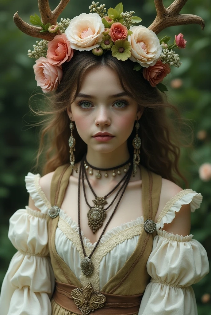 Look combining lolita and pagan style - SeaArt AI